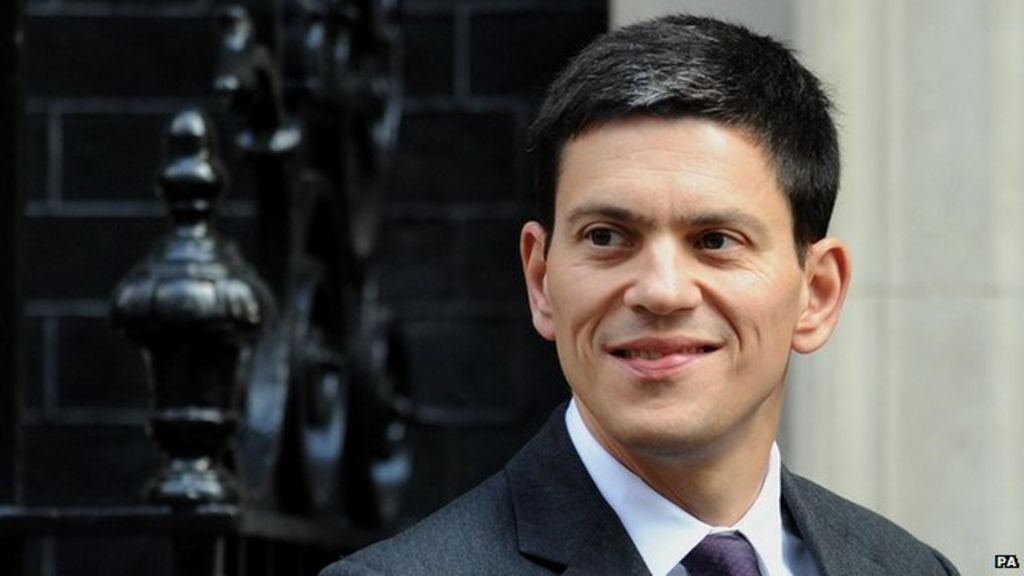 David Miliband to step down as MP - BBC News