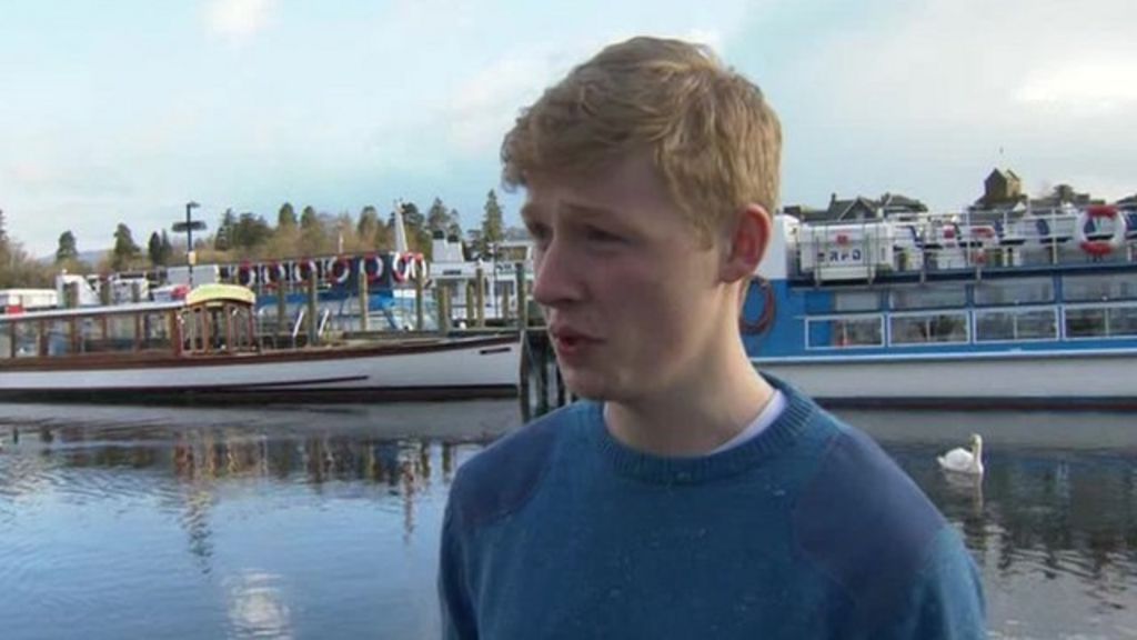Eyewitness describes Cumbrian boat tragedy - BBC News