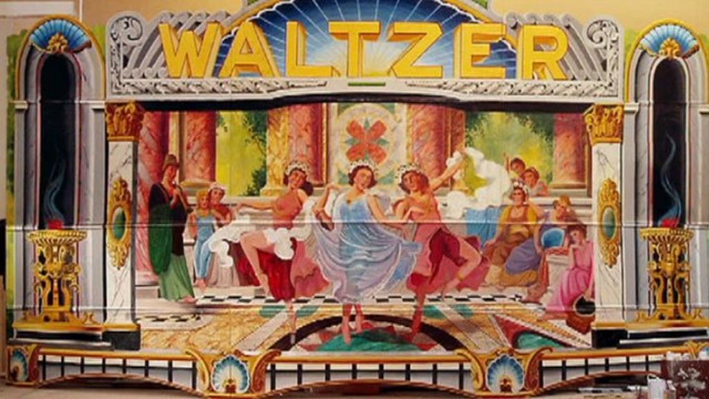 'Masterpiece' waltzer restored in Gloucestershire - BBC News