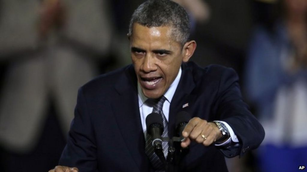 Gun control: Obama's passionate plea for new legislation - BBC News