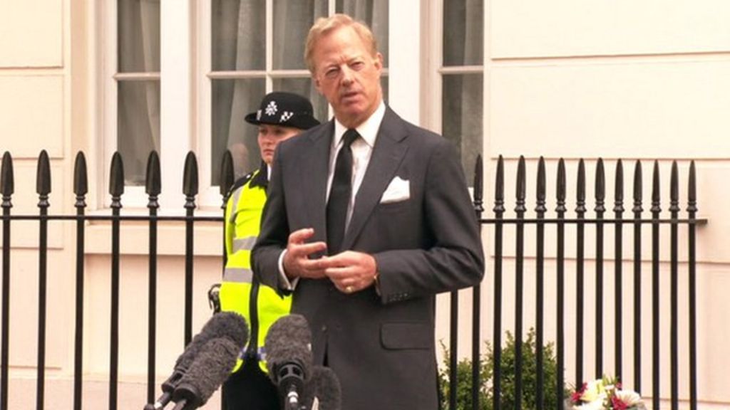 Sir Mark Thatcher speaks of his sadness at his mother's death - BBC News