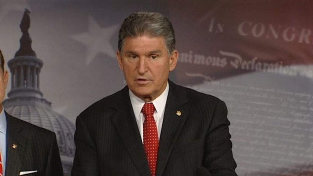 Senator Manchin: 'Common sense and gun sense' - BBC News