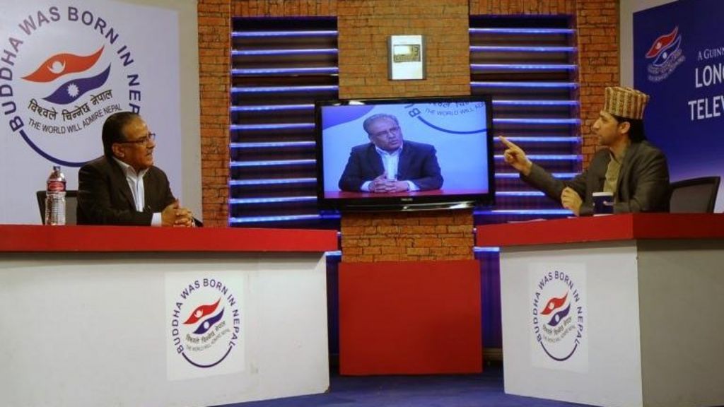 Nepali hosts longest-ever talk show - BBC News