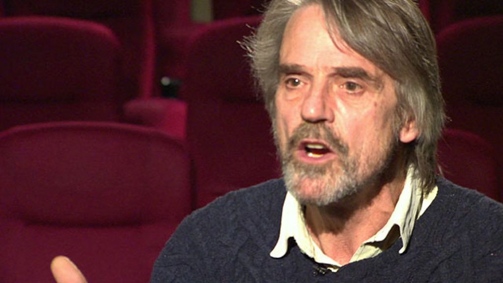 Jeremy Irons: I wish I'd buttoned my lip - BBC News