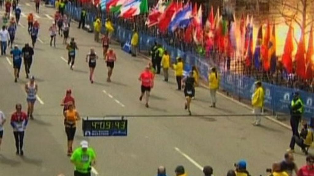 Boston marathon: 'There was blood in the streets' - BBC News