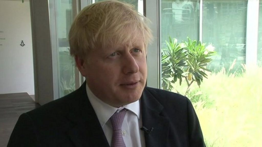 Boris Johnson: 'Police taking every possible precaution' - BBC News