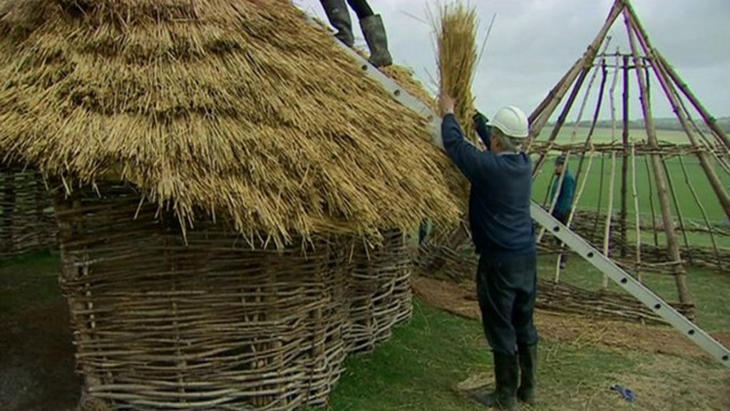 How did Neolithic people build their homes? - BBC News