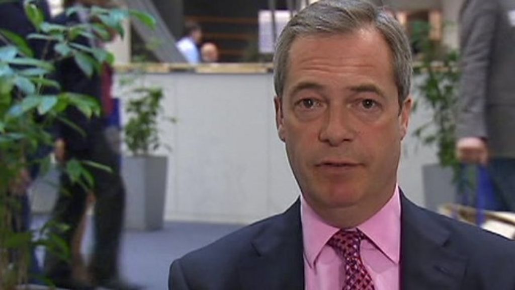 Nigel Farage MEP visited lap dance club in Strasbourg - BBC News