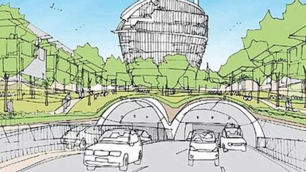 Hammersmith A4 tunnel 'could replace flyover' - BBC News