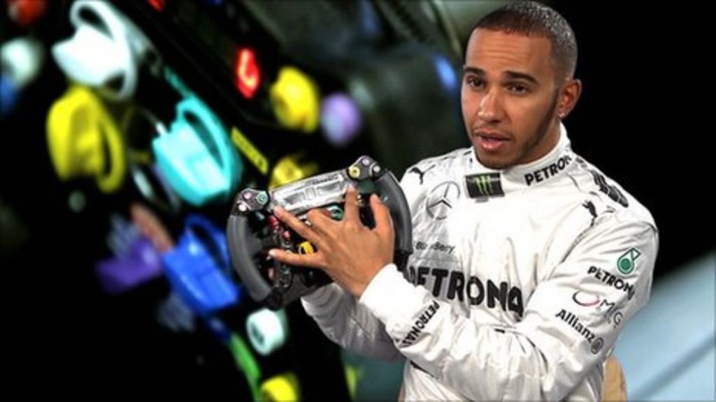 Lewis Hamilton explains how Formula 1 steering wheels work - BBC Sport