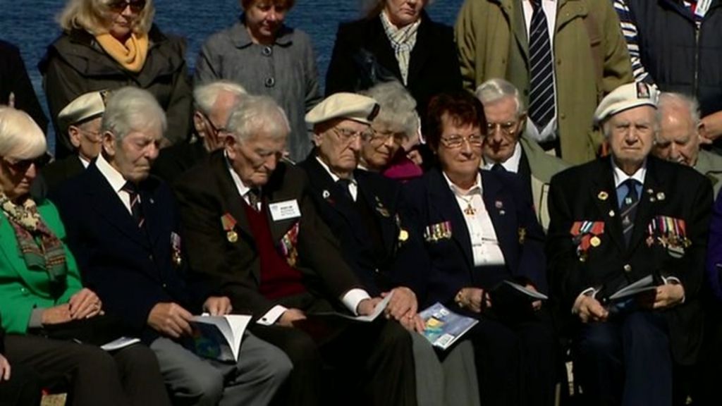 Arctic Convoy: Medal ceremony in Wester Ross - BBC News