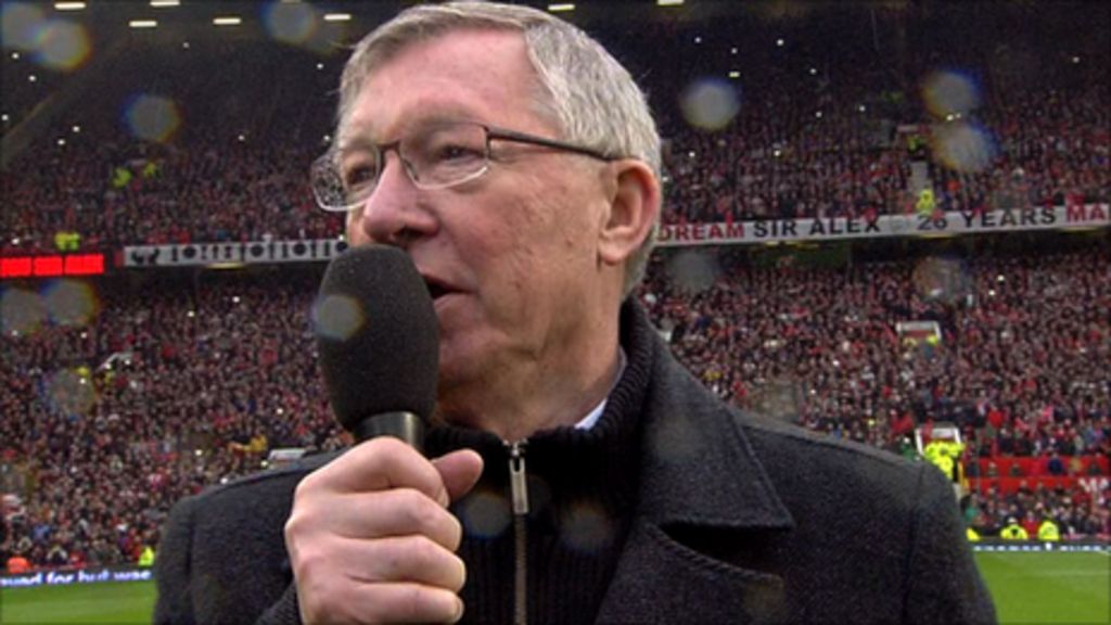 Man Utd 2-1 Swansea: Sir Alex Ferguson says emotional farewell - BBC Sport