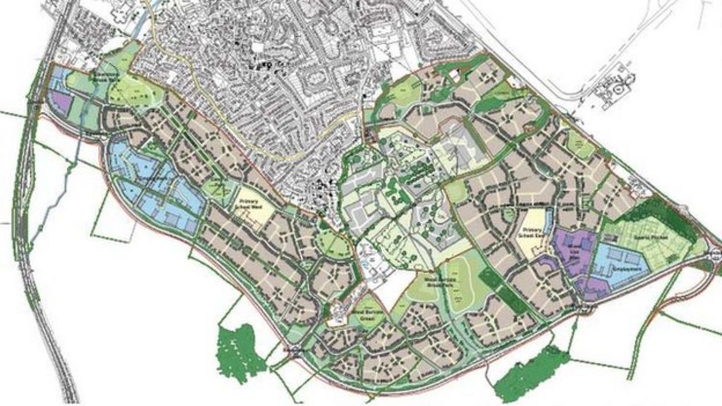 Towcester southern extension plans approved - BBC News