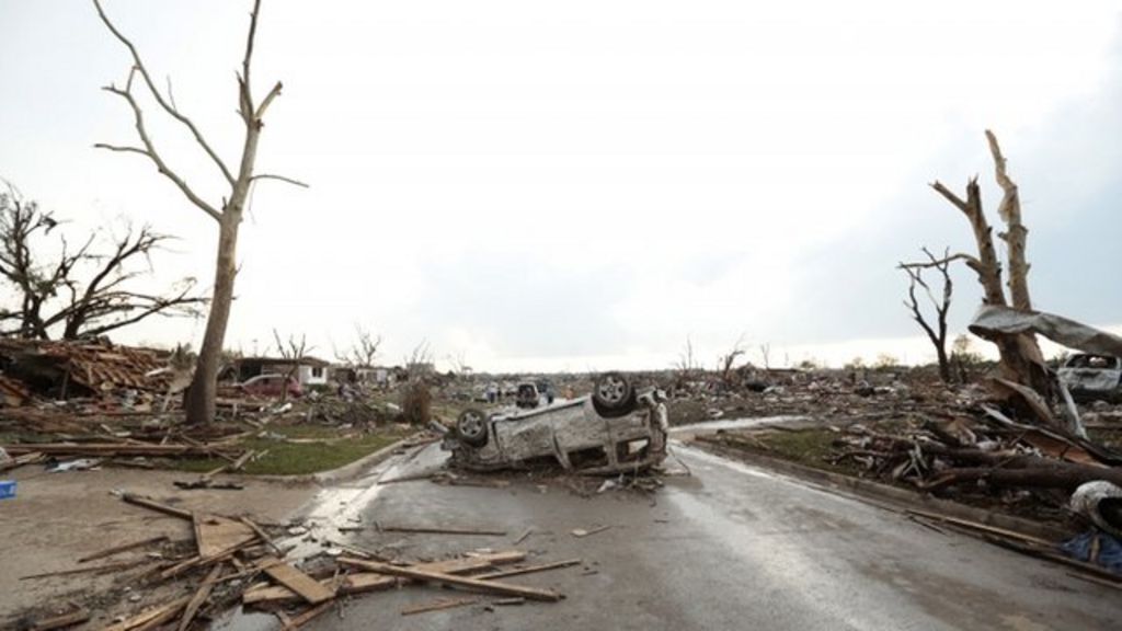 Oklahoma storm chaser: I felt like crying today - BBC News