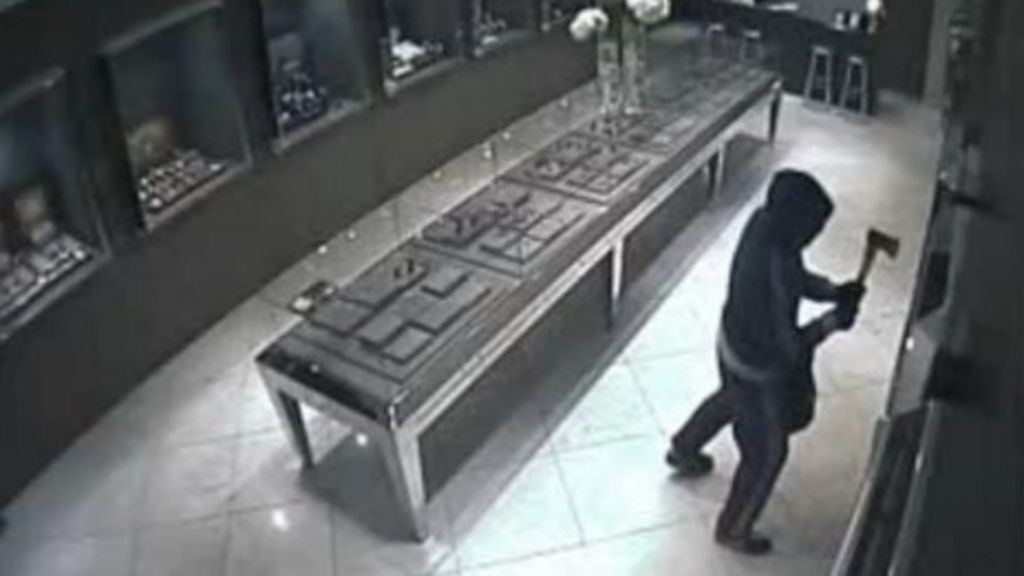 CCTV footage shows armed jewellery heist at Rox store in Edinburgh ...
