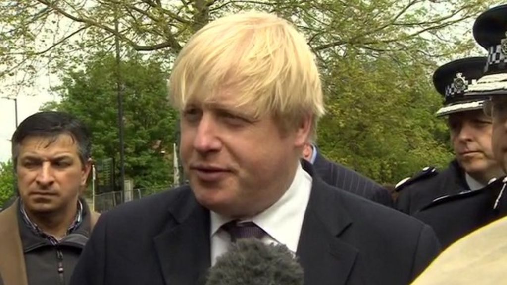 Boris Johnson: 'Fault lies with wholly with attackers' - BBC News