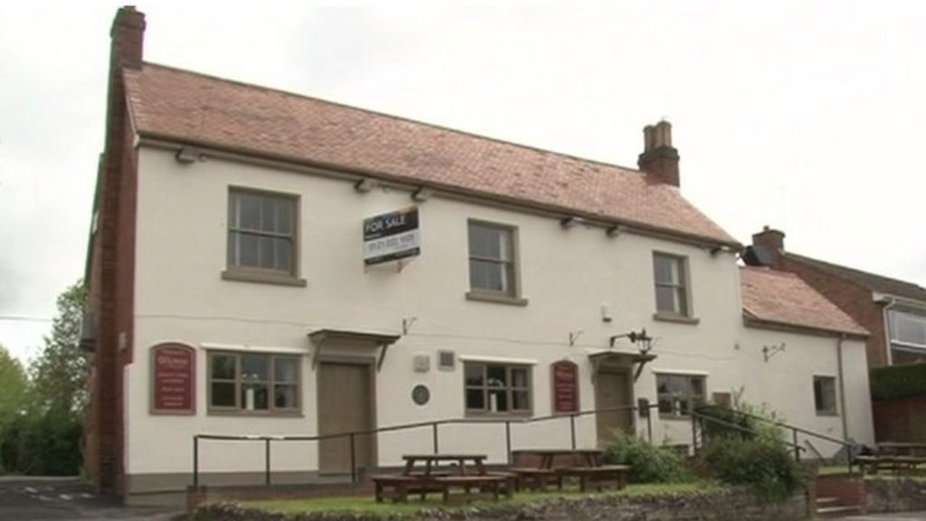 Bishampton villagers campaign to save pub - BBC News