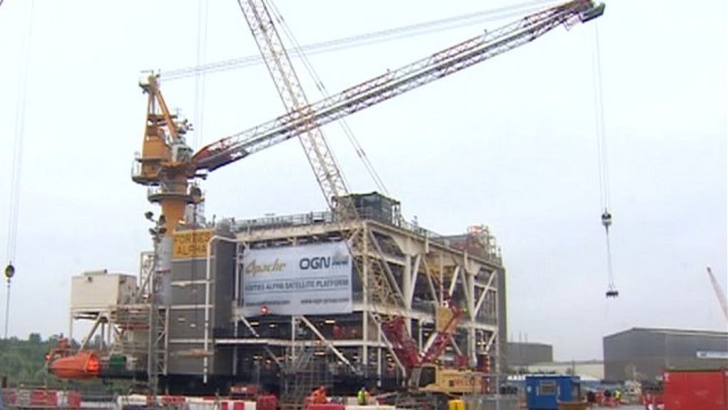 First UK-built oil rig for 25 years - BBC News