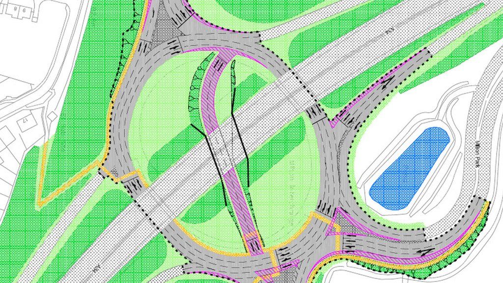A34 Milton Interchange works: Concerns over delays - BBC News