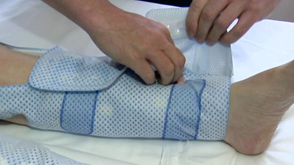 Inflatable stockings could save many stroke patients - BBC News