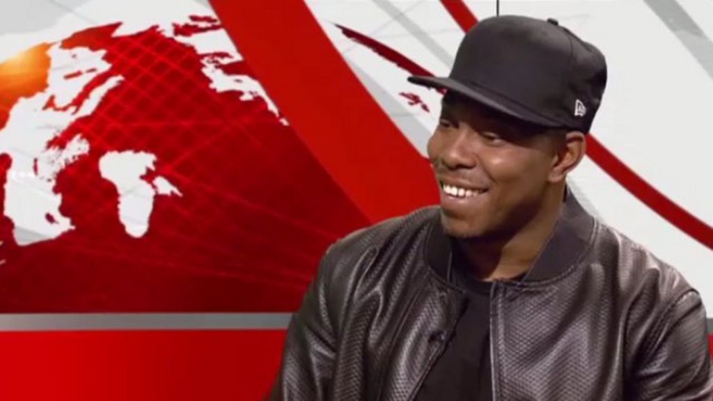 Dizzee Rascal on playing Glastonbury - BBC News