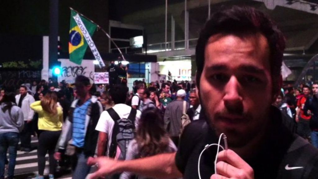 Brazilians explain why they have taken to the streets - BBC News