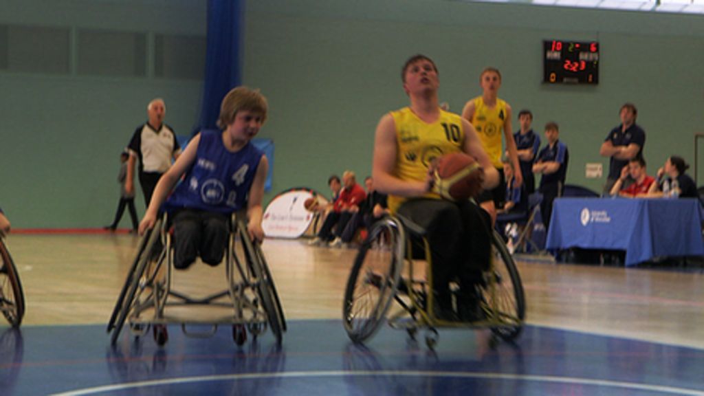 Inclusive zone: A whole different basketball game - BBC Sport