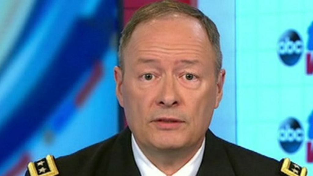 NSA General Keith Alexander: 'Snowden betrayed us' - BBC News