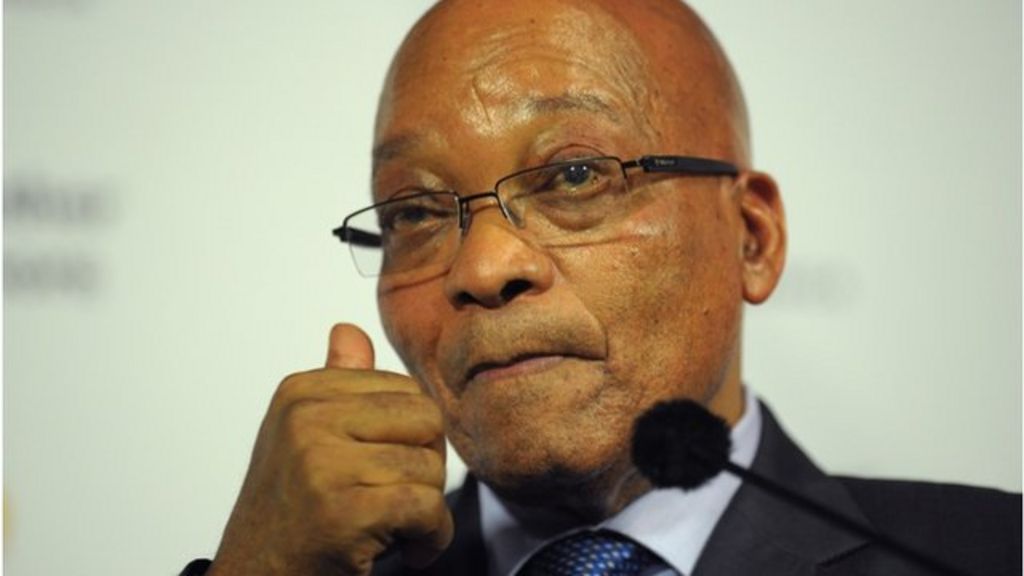 Live: Jacob Zuma news conference - BBC News