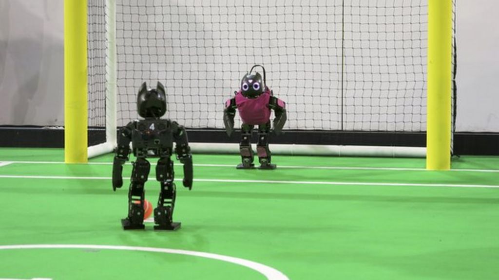 RoboCup football championships - BBC Newsround
