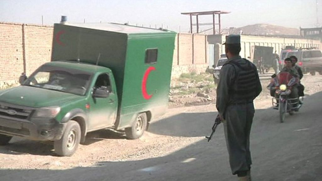 Taliban insurgents attack a NATO supply base in Kabul - BBC News
