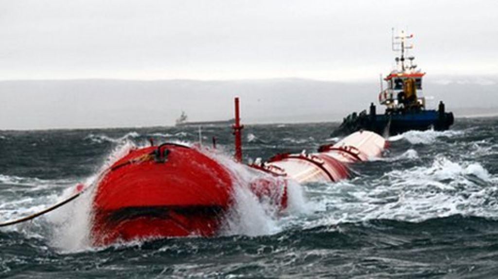 E.ON pulls out of Orkney Pelamis marine energy project - BBC News