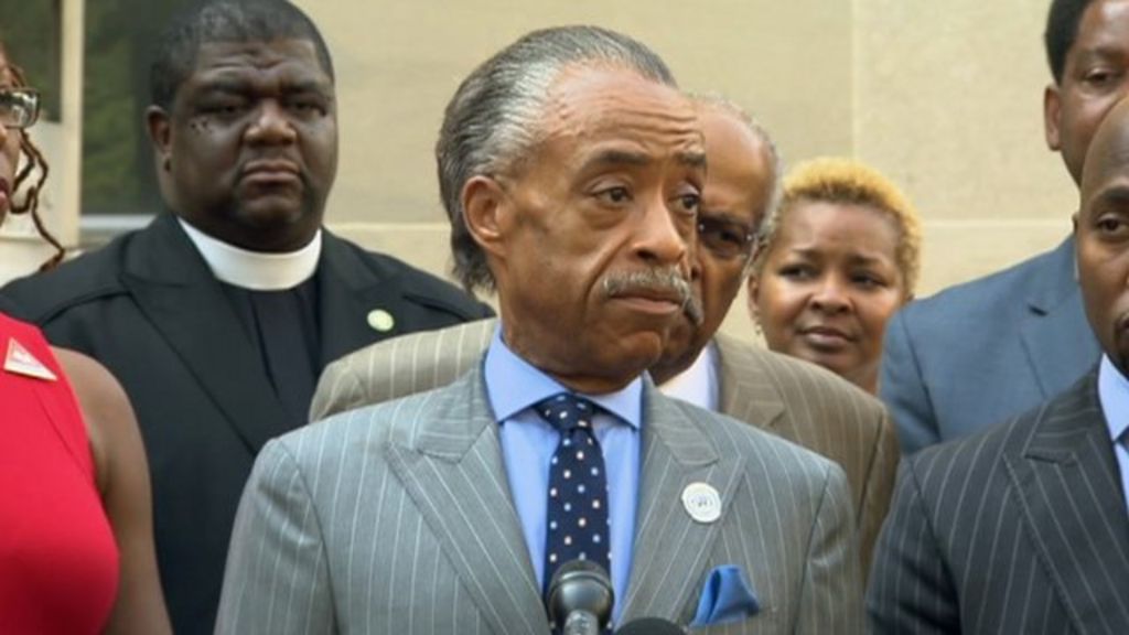 Al Sharpton: 'This is a movement, not an anger fit' - BBC News