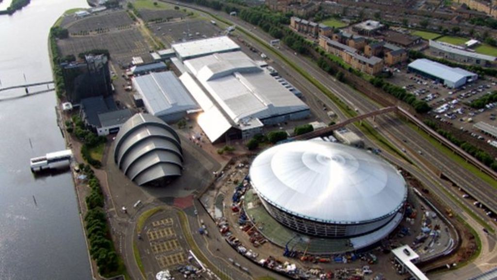 Glasgow 2014: Aerial views of Commonwealth Games venues - BBC News