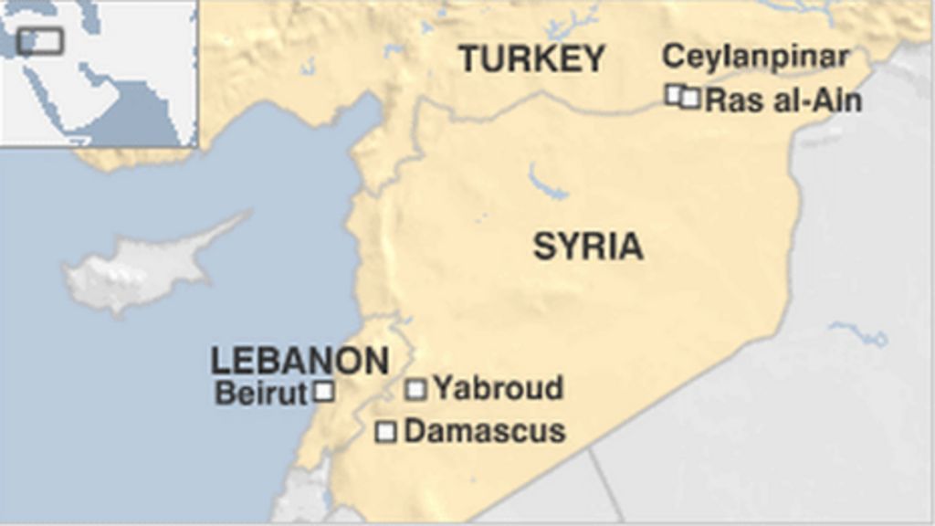 Syrian conflict: Many dead in Lebanon border air strike - BBC News