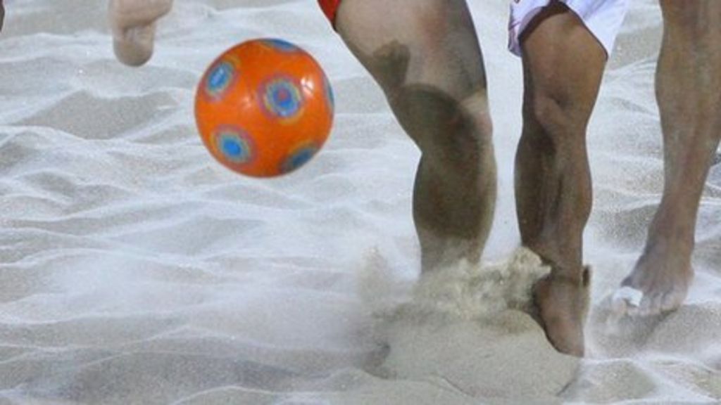 Beach soccer: The silky skills of playing on the sand - BBC Sport