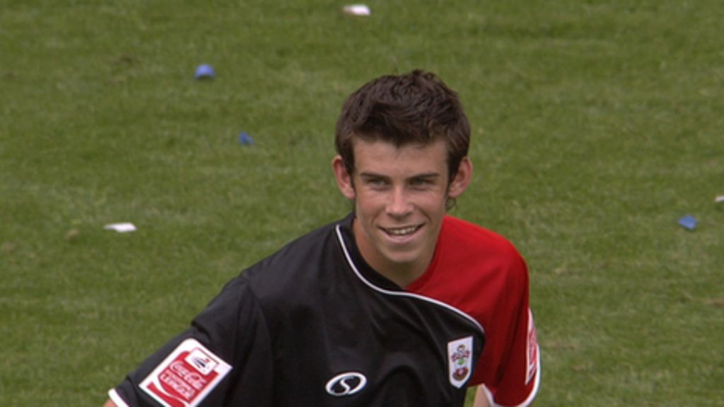 Gareth Bale scores sublime free-kick for Southampton, aged 17 - BBC Sport
