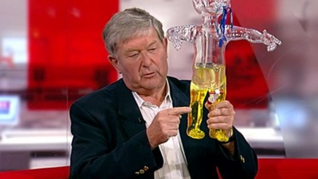 Professor David Phillips's scientific glass baby 'reborn' - BBC News