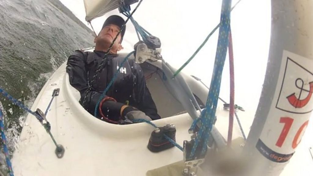 Paralysed sportsman Andrew Farrow's new challenge - BBC News