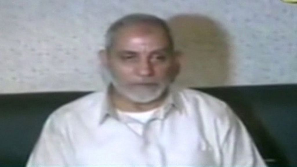 Egypt Muslim Brotherhood leader Mohammed Badie arrested - BBC News