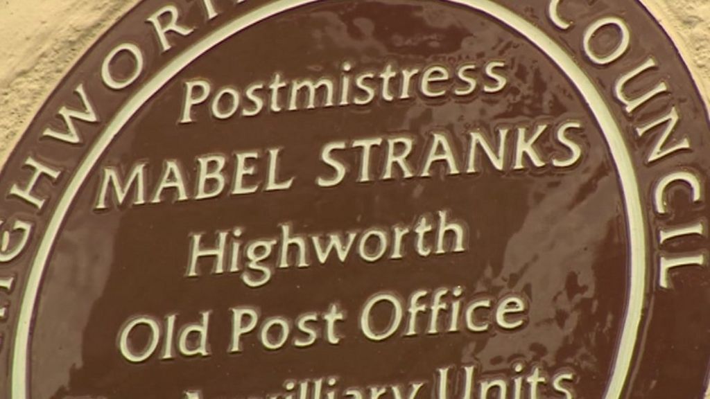 Mabel Stranks secret army postmistress honoured by plaque - BBC News