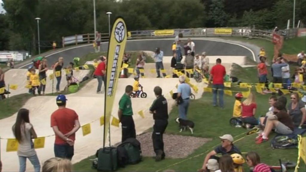 Perry Barr's Strider Bike Balancing Championships - BBC News