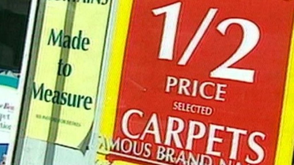 OFT: Furniture stores used fake prices - BBC News