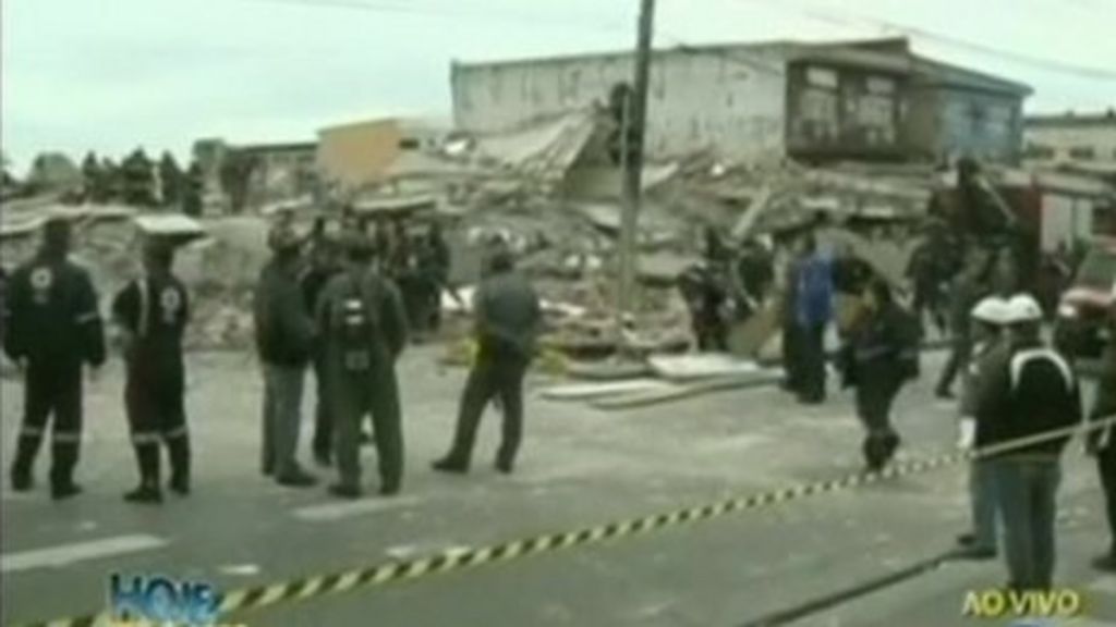 Brazil: Sao Paulo building collapse 'kills seven' - BBC News