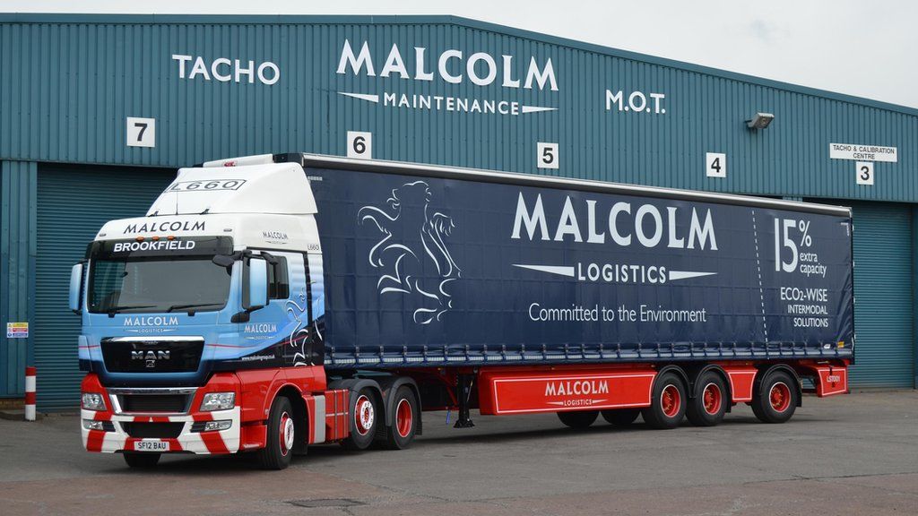 Profits and turnover up at Malcolm Group haulage firm - BBC News