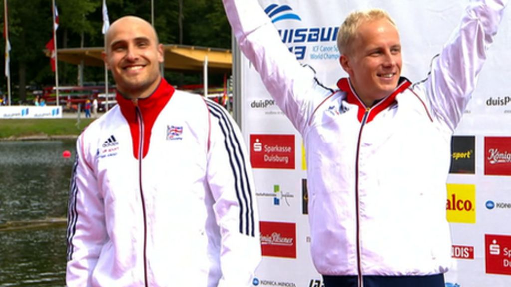 Liam Heath and Jon Schofield win world canoe sprint silver - BBC Sport