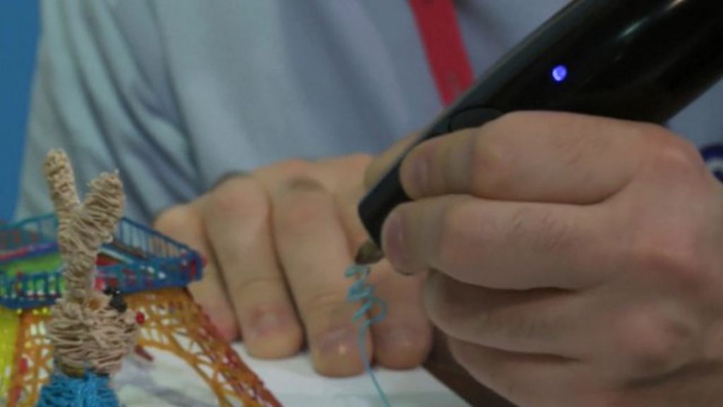 The world's 'first 3D pen' or just a toy? - BBC News