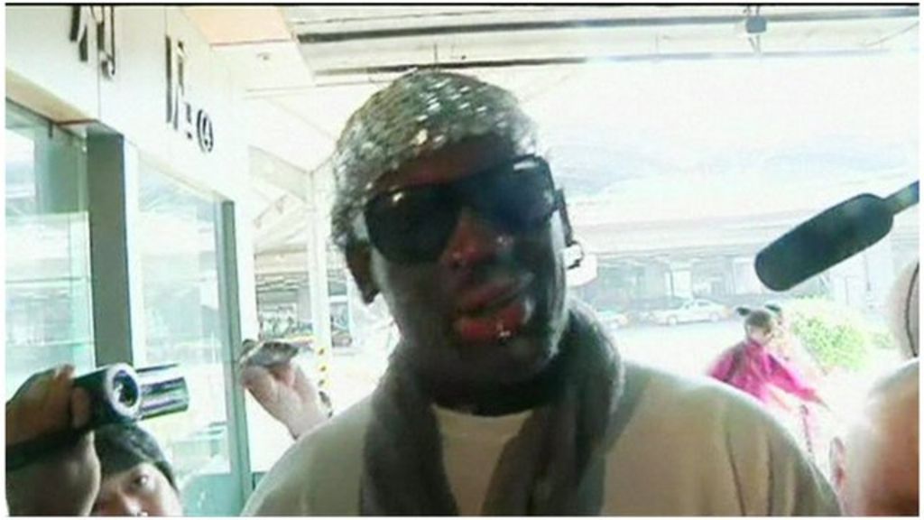 Dennis Rodman: 'Kim Jong-un is a friend for life' - BBC News