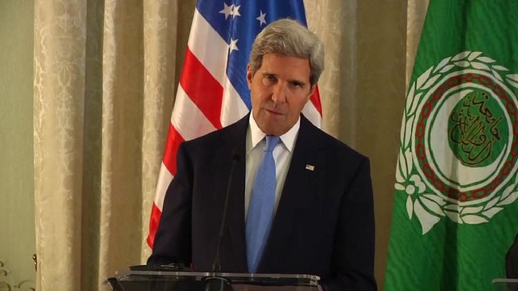 John Kerry: 'There is no military solution' - BBC News