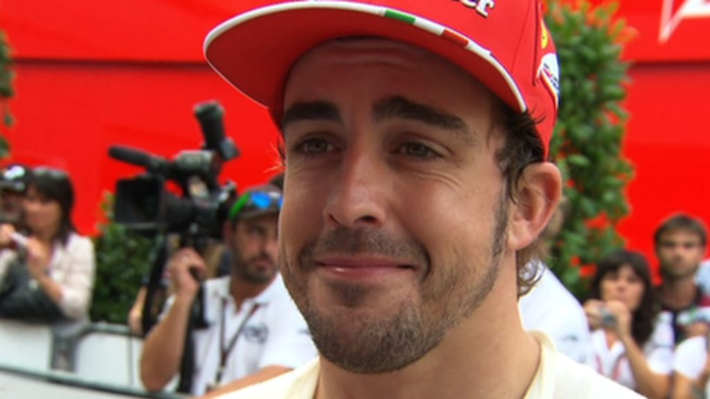 Ferrari's Fernando Alonso 'extremely happy' with second - BBC Sport